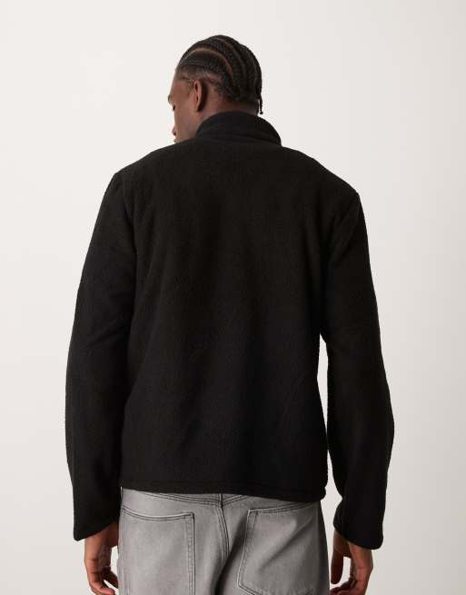 New Look fleece in black | ASOS