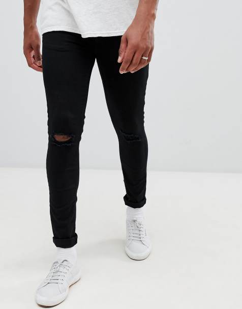 Ripped Jeans for Men | Men's Black & Skinny Ripped Jeans | ASOS