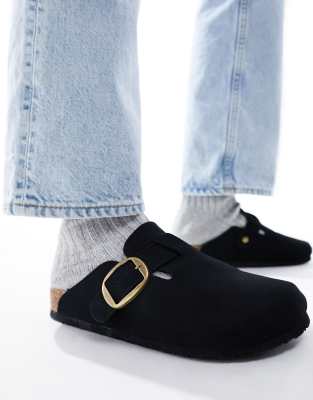 New Look slip on clog in black | ASOS