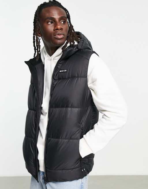 Nicce - Expo - Doudoune sans manches - Noir | ASOS