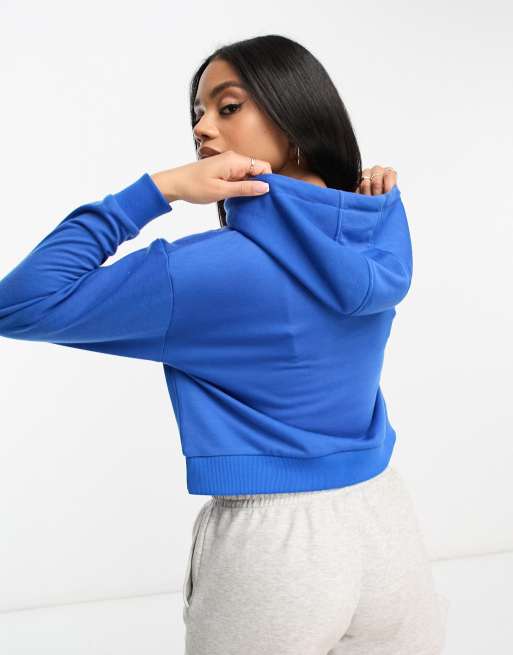 Night Addict cropped hoodie in blue | ASOS