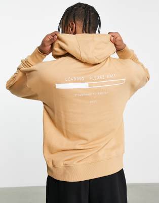 Night Addict - Load - Hoodie in oranje, deel van co-ord set | ASOS