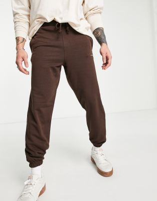 Night Addict Lone trackies in brown | ASOS