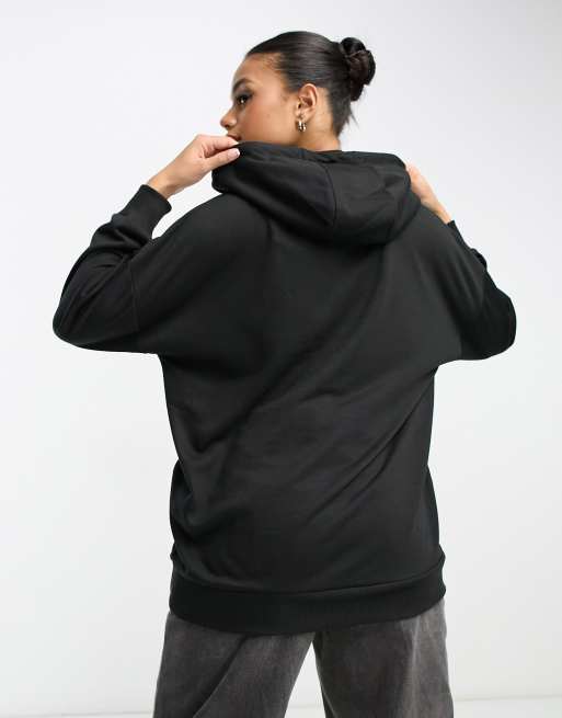 Night Addict oversized hoodie with certified crew print in black | ASOS