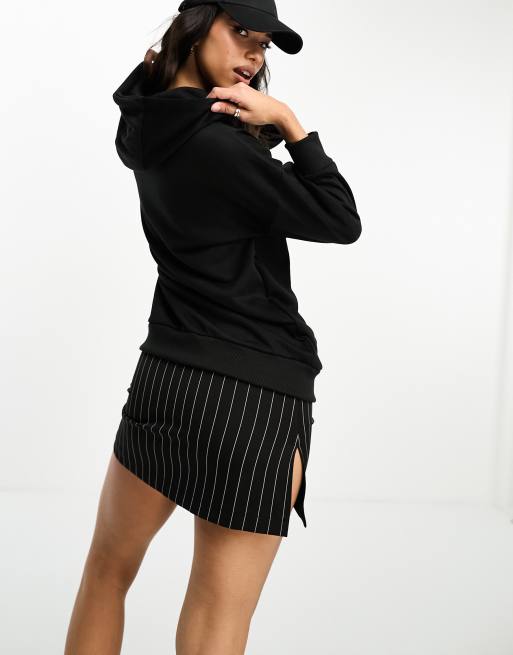 Night Addict oversized hoodie with lane print in black | ASOS