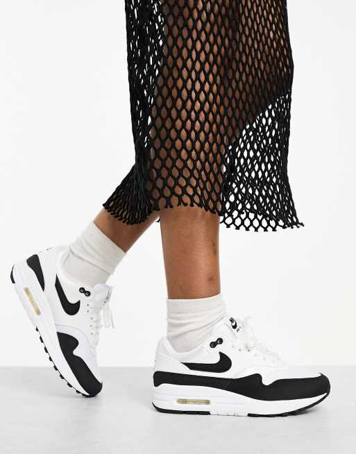Nike Air Max Black And White High Tops
