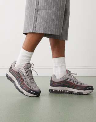 Nike Air Max TL 2.5 sneakers in gray and red | ASOS