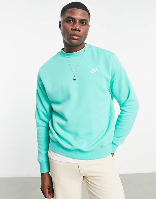 Nike Club - Felpa girocollo verde menta chiaro | ASOS Nike Club - Felpa girocollo verde menta chiaro | ASOS