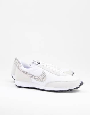 Nike Daybreak Sneakers In White And Zebra Print | ModeSens