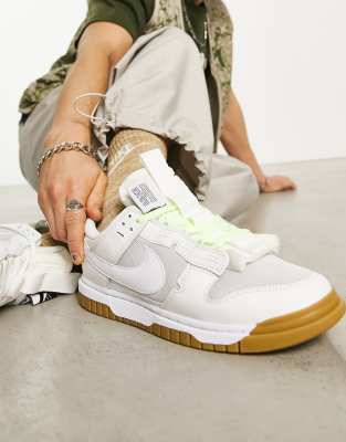 Nike Dunk Low jumbo trainers in off white | The Hoxton Trend
