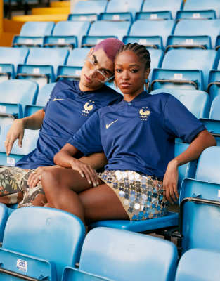 Nike Football - Coupe du Monde 2022 - France - Maillot domicile unisexe ...