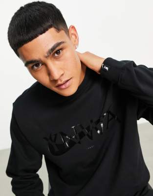 Nike Football Liverpool FC YNWA sweatshirt in black | ASOS