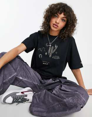 Nike Oasis boxy t-shirt in black | ASOS