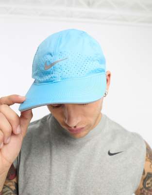 Nike Running Arobill cap in blue | ASOS