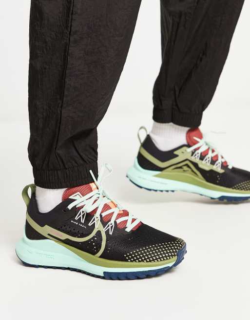 Nike Running React Pegasus Trail 4 Baskets Multicolore Asos