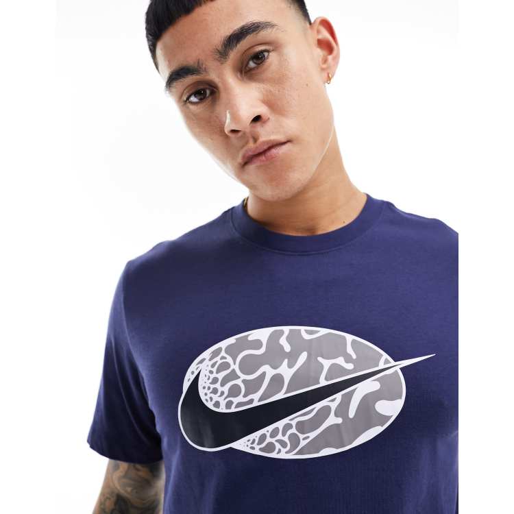 Navy Nike Swoosh