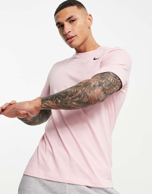 Nike Training Dri-FIT t-shirt in pink | ASOS