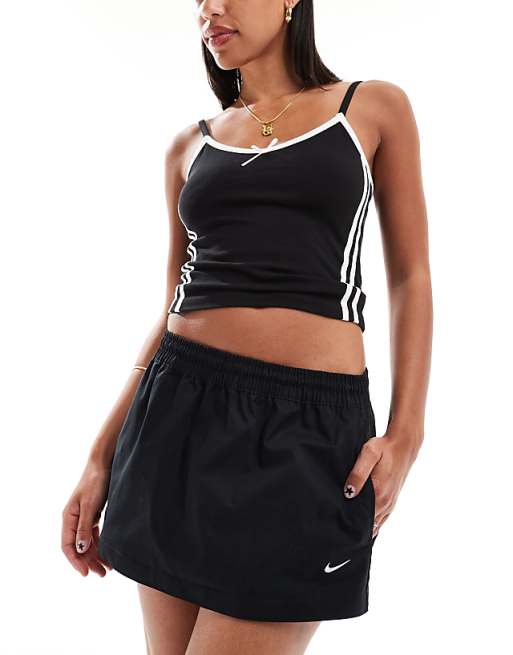 Nike Woven 2 n 1 maxi and mini skirt with zip detail in Nike Woven 2 n 1 maxi and mini skirt with zip detail in