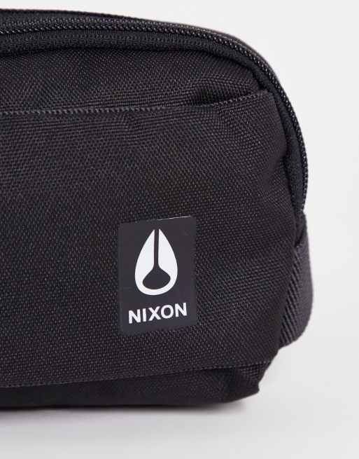 Nixon polyester cutback cross body bag in black - BLACK | ASOS
