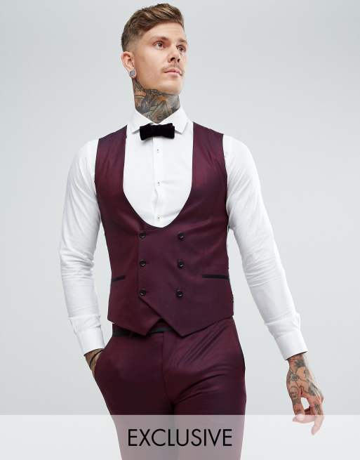 Noose & Monkey Super Skinny Suit in Texture | ASOS