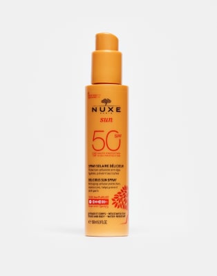 NUXE Delicious Sun Spray High Protection SPF50 Face and Body 150ml | ASOS