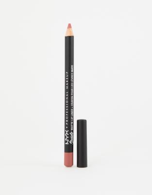 NYX Professional Makeup Suede Matte Lip Liners - Brunch Me | ASOS