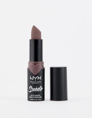 NYX Professional Makeup Suede Matte Lipsticks - Moonwalk | ASOS