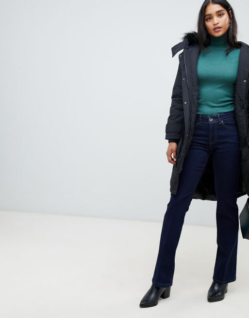 Never Pay Full Price for Oasis Parka Coat With Faux Fur Trim In Black