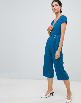 Oasis Tie Front Jumpsuit | ASOS
