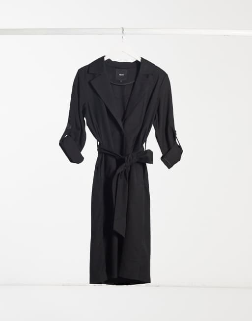 Object Annabelle lightweight trenchcoat style jacket in check | ASOS