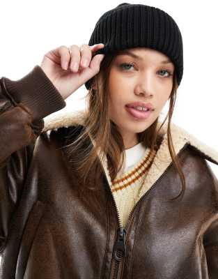 Object - Bonnet en maille - Noir | ASOS