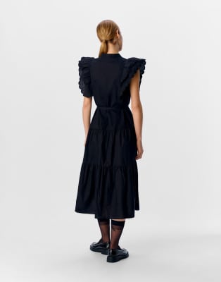 Object Maxi dress in black | ASOS