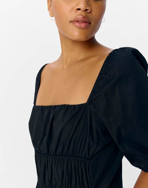 Object Midi dress in black | ASOS