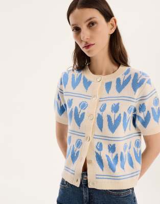 OMNES Lulu Floral Cardigan in omnes | ASOS