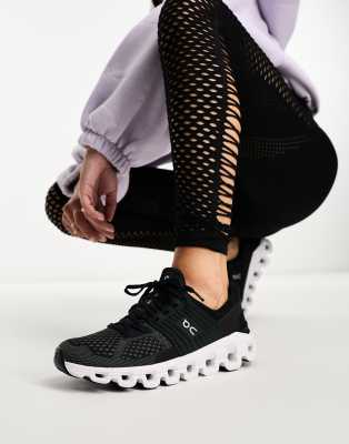 ON - Cloudswift - Sneakers in zwart en grijs | ASOS
