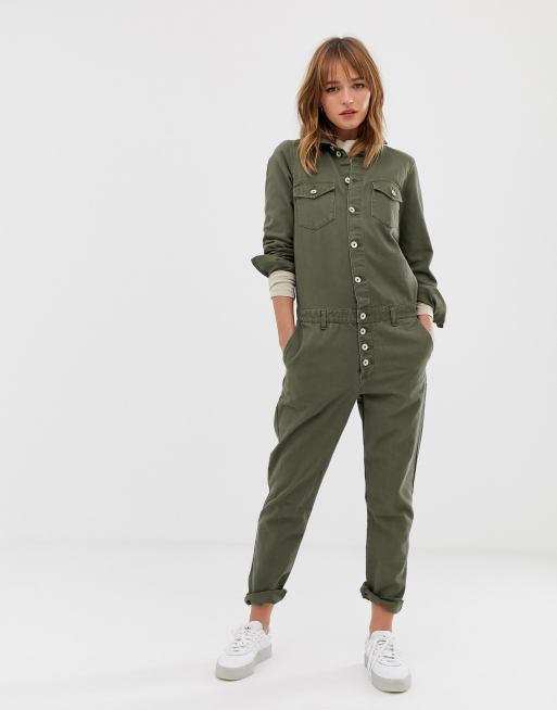 Only Combinaison Style Bleu De Travail En Jean Asos