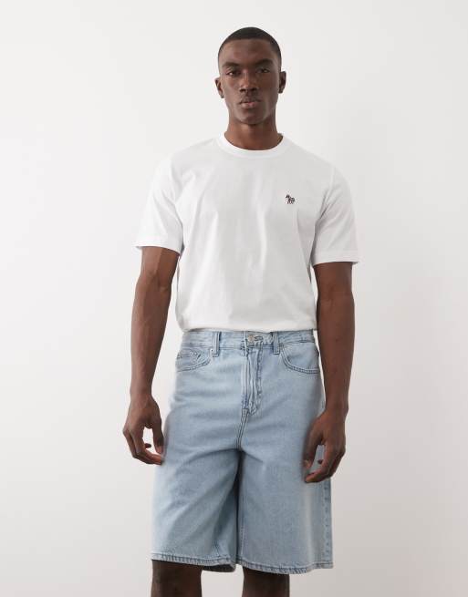 ONLY & SONS – Jeans-Jorts in Hellblau | ASOS