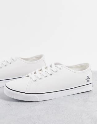 Original Penguin plimsolls in white | ASOS