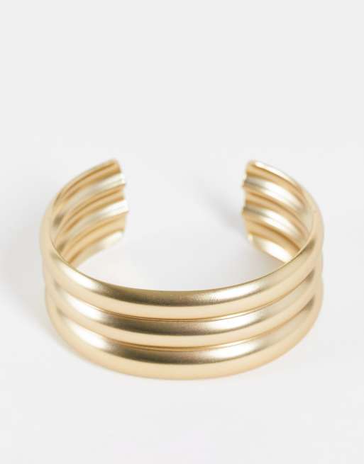 & Other Stories – Guldfärgat, stelt armband | ASOS
