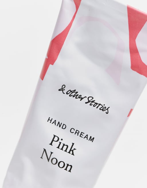 & Other Stories hand cream in pink noon with notes of jasmine ...