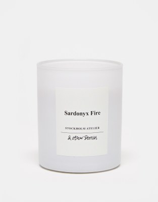 & Other Stories scented candle in Sardonyx Fire | ASOS