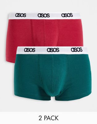 Pack de 2 calzoncillos cortos de ASOS DESIGN | ASOS