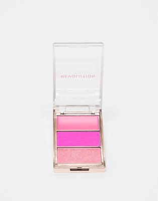 Paleta de coloretes Blush Icon de Revolution: Tono Hot Pink Flag | ASOS