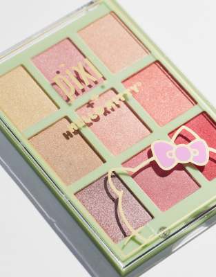 Paleta de iluminadores y coloretes Chrome Glow de Pixi x Hello Kitty | ASOS