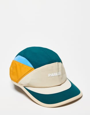Parlez venture contrast panelled cap in multi | ASOS