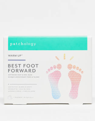 Patchology Best Foot Forward Softening Foot & Heel Mask | ASOS