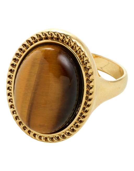 Pilgrim Between ring in gold plated | ASOS