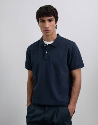 Polo azul marino oscuro básico de Scalpers | ASOS