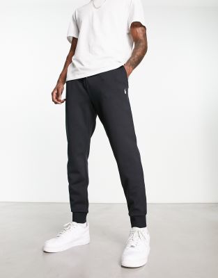 Polo Ralph Lauren - Double Tech -Joggingbroek met spelerslogo in zwart ...