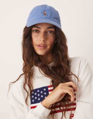 Polo Ralph Lauren Icon Logo Cap In Blue | ModeSens